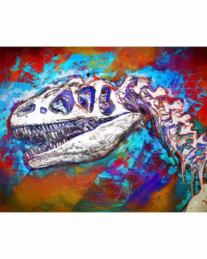 Allosaurus Before Us Poster - Joe Latimer | A Creative Digital Media ...