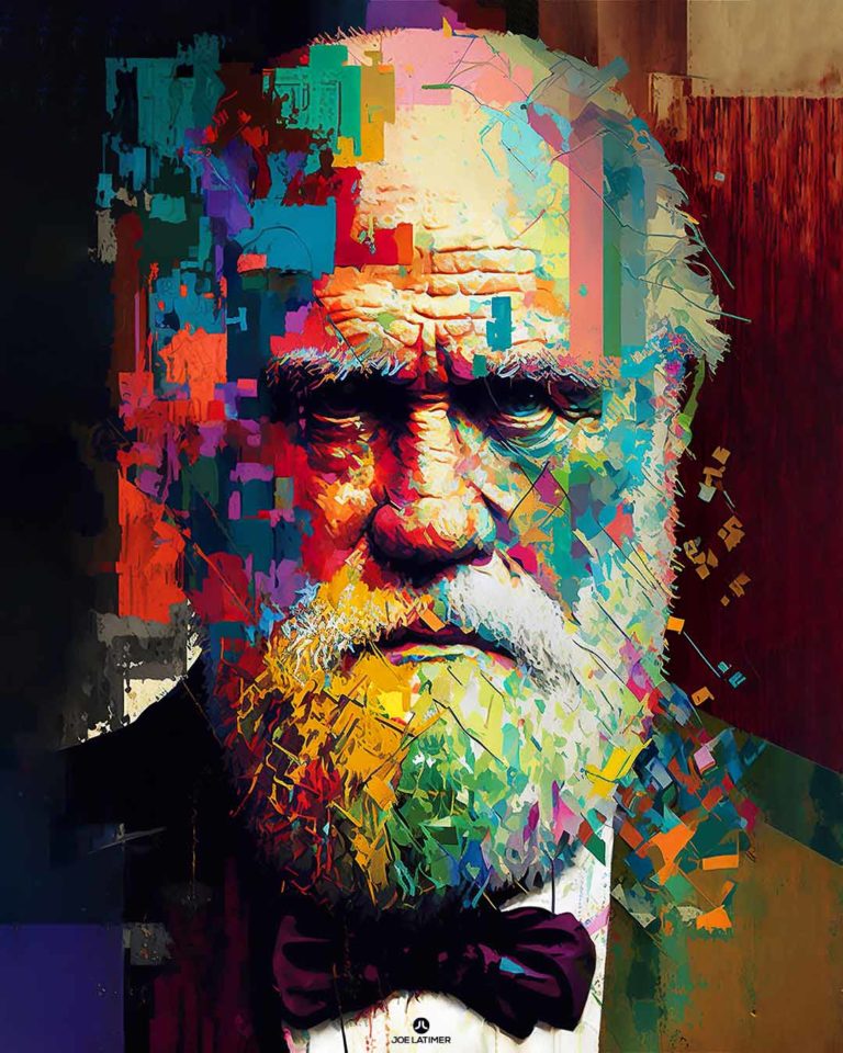 Charles Darwin 2 Poster - Joe Latimer | A Creative Digital Media Artist ...