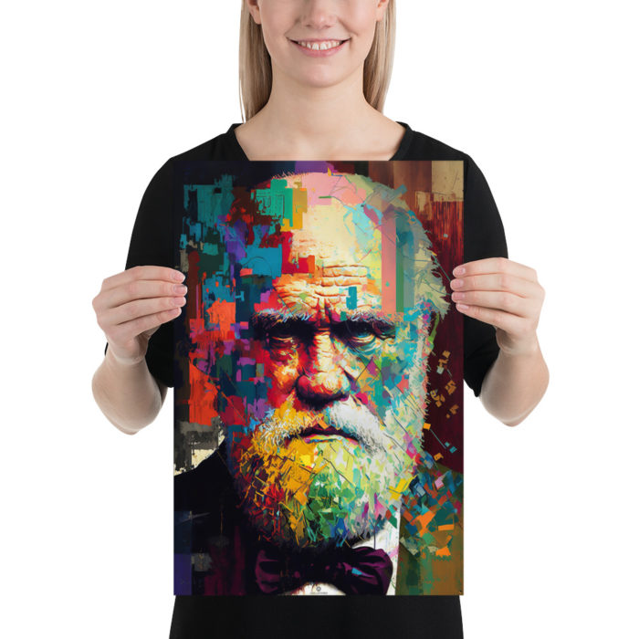 Charles Darwin 2 Poster - Joe Latimer | A Creative Digital Media Artist ...
