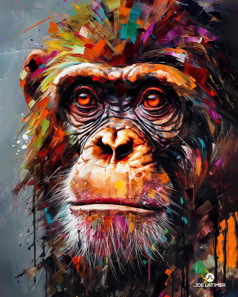 Ape Poster - Joe Latimer | A Creative Digital Media Artist | Winter ...