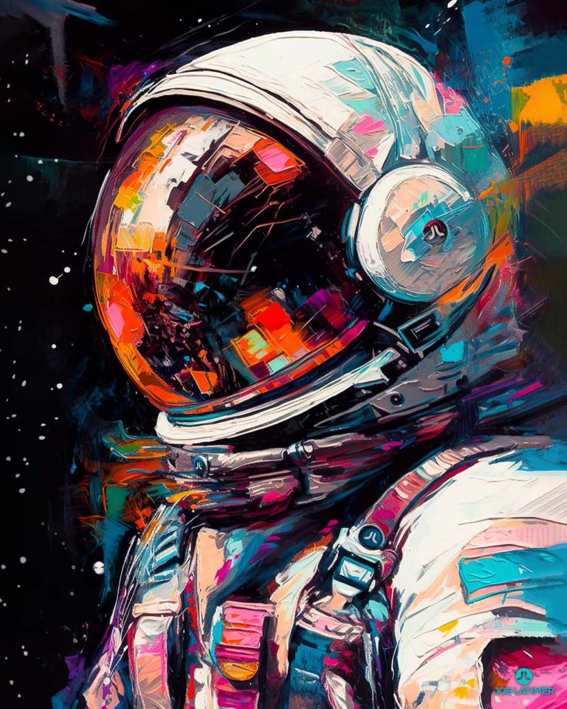 Astronaut Poster - Joe Latimer | A Creative Digital Media Artist ...