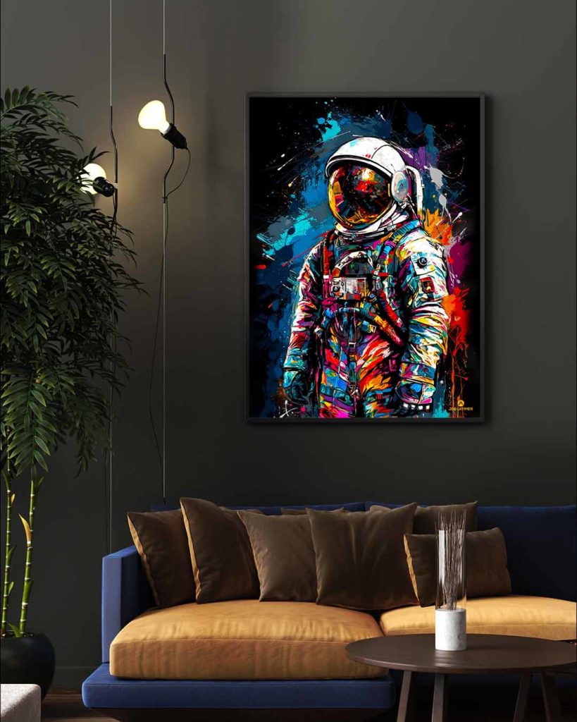 Astronaut 2 Poster - Joe Latimer | A Creative Digital Media Artist ...