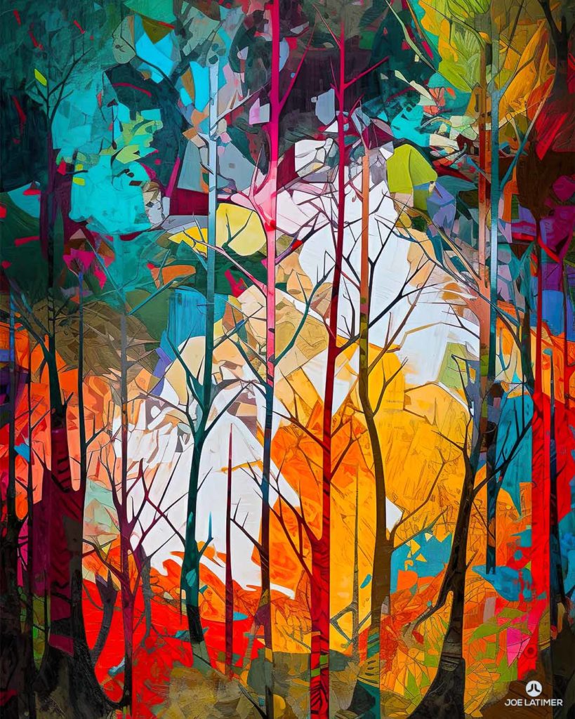 Trees Poster - Joe Latimer | A Creative Digital Media Artist | Winter ...