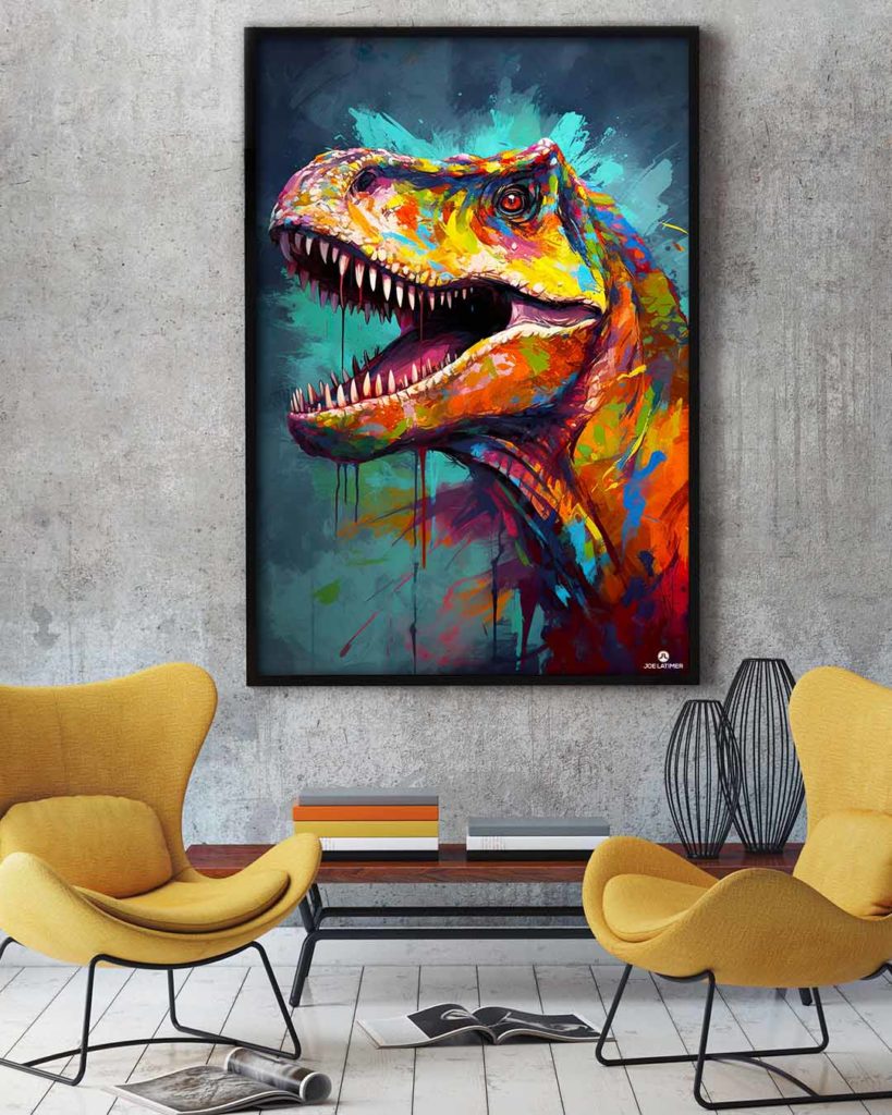 Tyrannosaurus Rex Poster - Joe Latimer | A Creative Digital Media ...