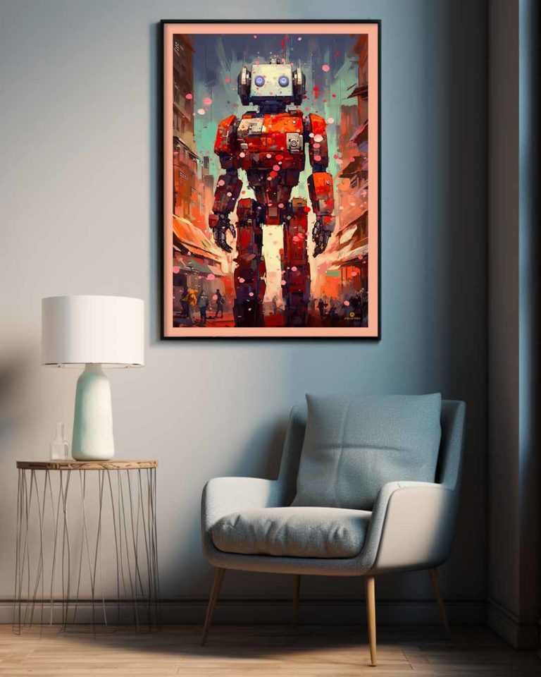 Robot Poster - Joe Latimer | A Creative Digital Media Artist | Winter ...