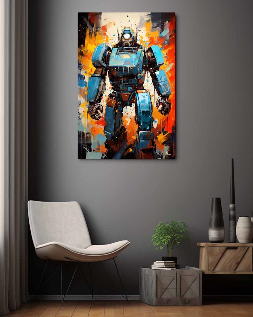 Robot 2 Poster - Joe Latimer | A Creative Digital Media Artist | Winter ...